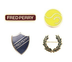 Men's Fashion & Style Aficionado: Fred Perry Preppy Pin Badges